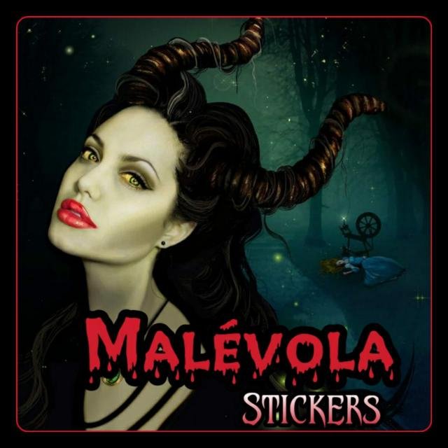 100% Stickers Malevola - Figurinhas Para WhatsApp
